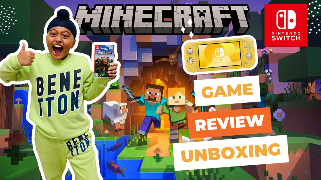 Minecraft | Minecraft World | Nintendo Switch Lite | Unboxing Review ...